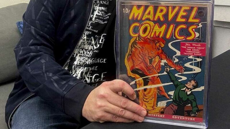 Rare 'Pay Copy' Of Marvel's First Comic Book Sells For $2.4 Million ...